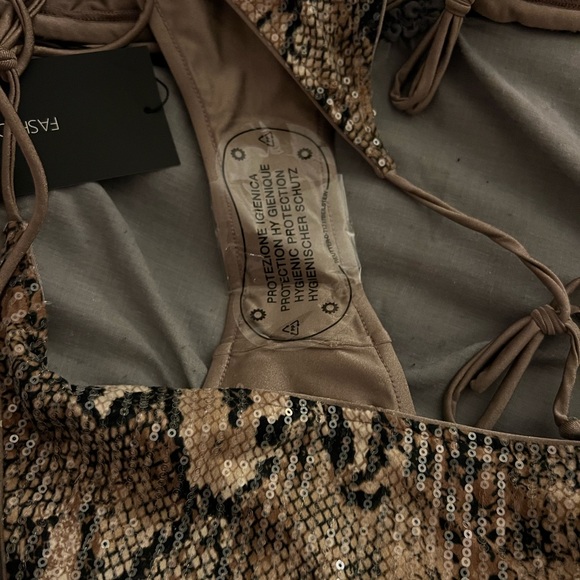 Swim | Sequins Snake Print Bikini | Poshmark